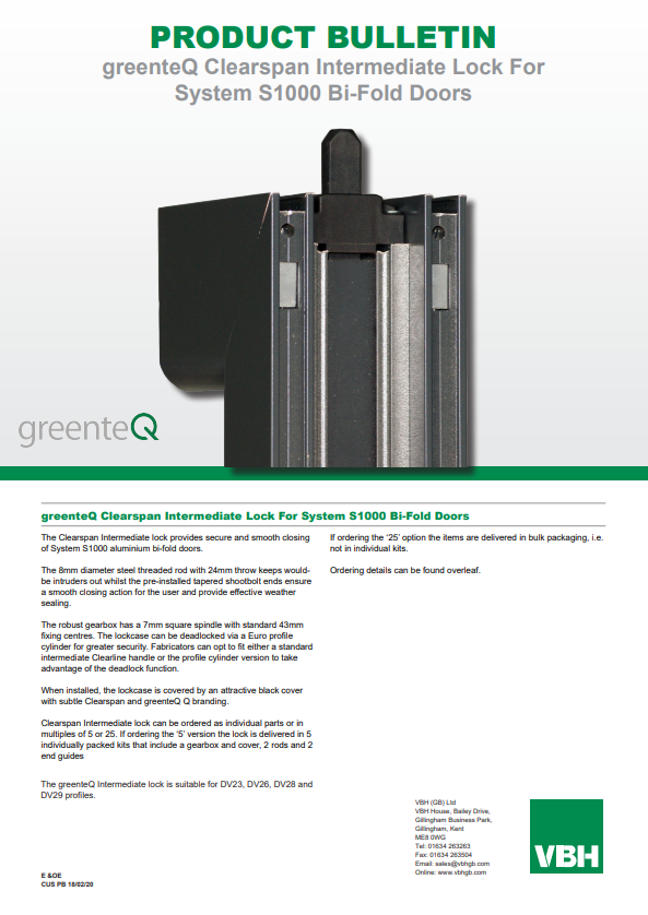 Brochures & Technical Guides | greeteQ, Yale & MACO Hardware Supplier